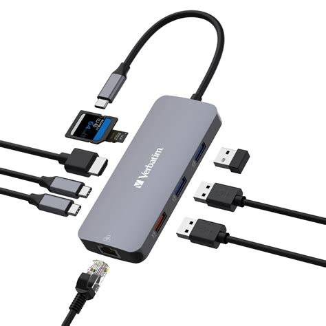 Docking Station VERBATIM USB C PRO MULTIPORT HUB 1PC Co Il