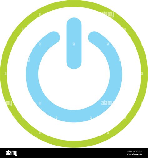 Power Button Icon Vector Illustration Template Stock Vector Image And Art