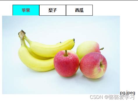 Vue案例 Tab选项卡 Csdn博客