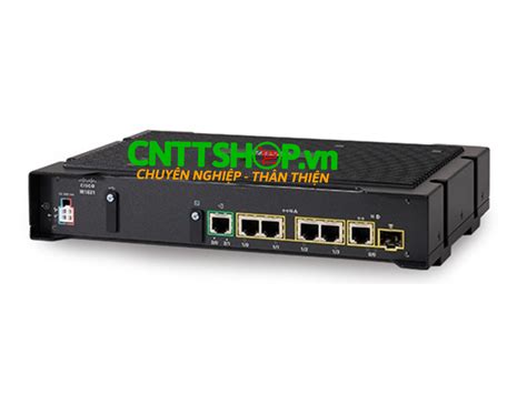 Router Cisco Ir1821 K9 4x 1gbe Rj45 2x Expansion Card Can Bus