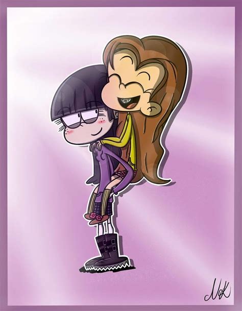 Loud House Characters Cartoon Couple Cartoon