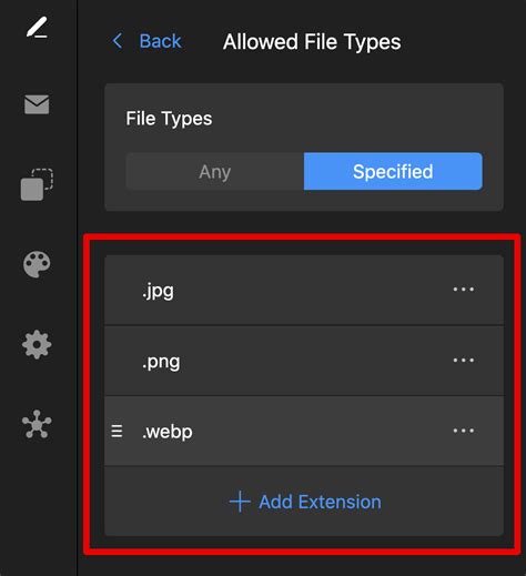 Attachment File Types In Form Builder Elfsight Help Center