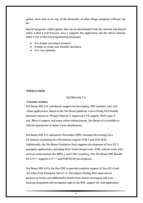 Project Report Of Social Networking Web Sites Docx