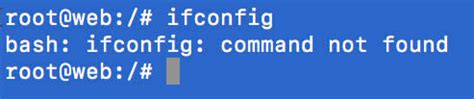 Debian Ifconfig Command Not Found Solved Soltveit Org