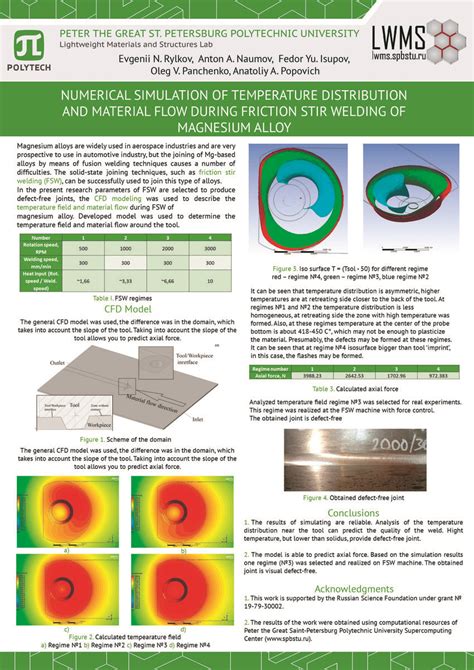 Pdf Numerical Simulation Of Temperature Distribution And Material Flow During Friction Stir