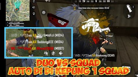 Duo Vs Squad 🔥 Total Kill 16 Booyah Garena Free Fire Batlleground