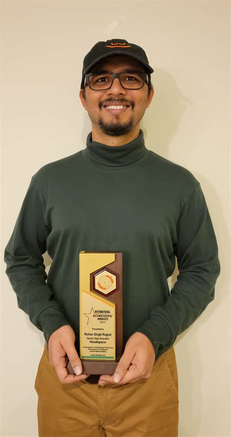 Mr Rohan Singh Rajput Indian Achievers Forum