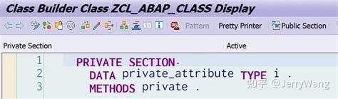 Abap 编程语言中 Class类的设计原理剖析 知乎