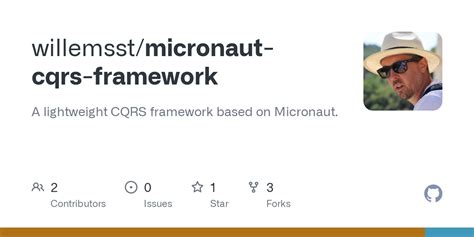 Github Willemsstmicronaut Cqrs Framework A Lightweight Cqrs