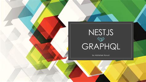 Abhishek Kovuri On Linkedin Nestjs And Graphql Apis