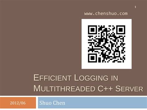 Efficient Logging In Multithreaded C Server Pdf