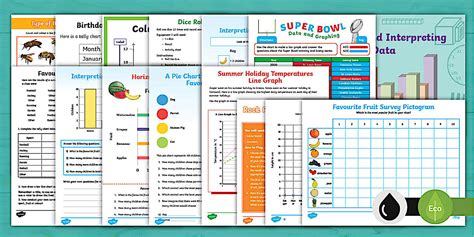 Grade 4 Represent And Interpret Data In Various Graphs Pack