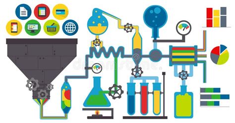 Data Laboratory Stock Illustration Illustration Of Development
