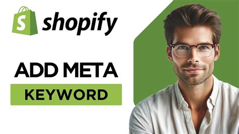 How To Add Meta Keywords In Shopify Store Youtube