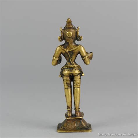 Antique Indian Bronze Hindu God Statue India Cast Iron Bronze Asia