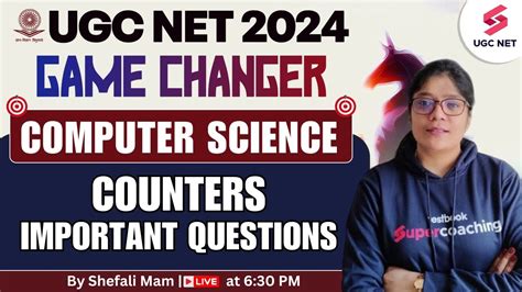 Ugc Net Computer Science Revision Ugc Net Computer Science Counters Revision Shefali Mam