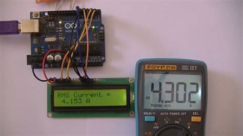 Ac Current Measurement Using Arduino And Current 54 Off