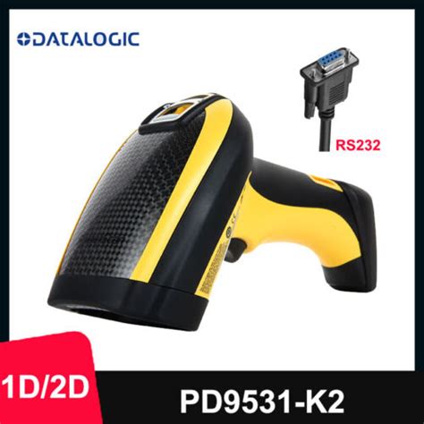 Datalogic Powerscan Pd9531 Rs232 Corded Handheld 2d Area Imager Barcode Scanner Ebay