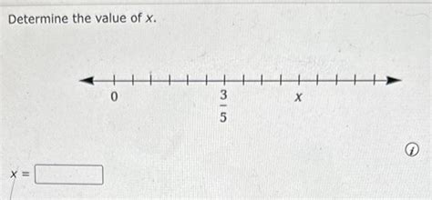 Solved Determine The Value Of X Chegg Com