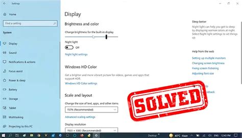 [solved] Windows 10 Adaptive Brightness Missing 100 Working Wingeek