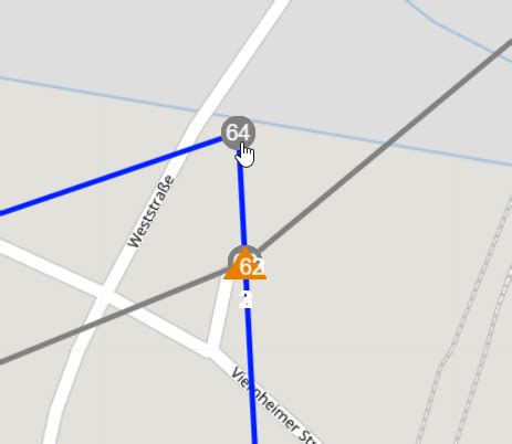 Javascript Trigger Mouseover Event On A Marker While Dragging Another
