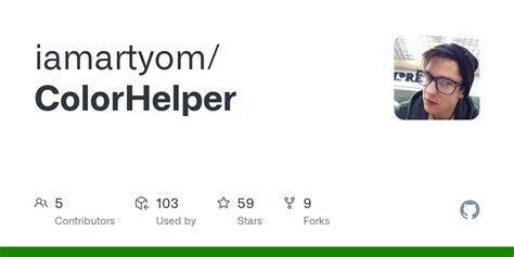Github Iamartyom Colorhelper
