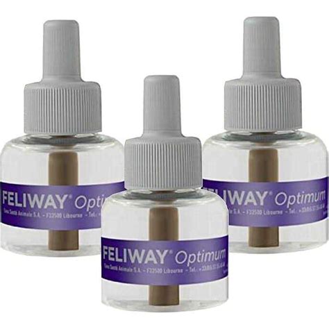 Feliway Optimum Enhanced Calming Pheromone 30 Day Cat Diffuser Refill