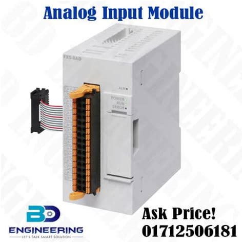 Mitsubishi Analog Input Fx5 8ad Module