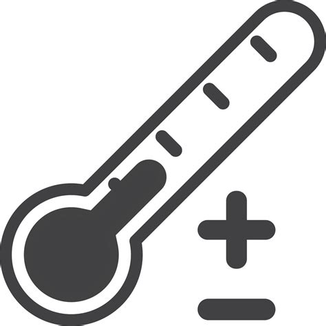 Thermometer Illustration In Minimal Style 16059520 Vector Art At Vecteezy