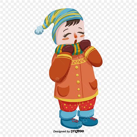 كارتون ملابس الشتاء السنة الجديدة للأطفال الرياح في الصين الشخصيات