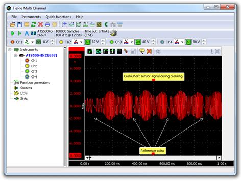 Inductive Crankshaft Sensor Measurement