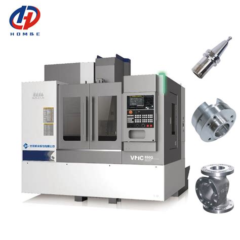 3 Axis Vertical Machining Center Aluminum Machining Vmc850q 4 Axis Cnc
