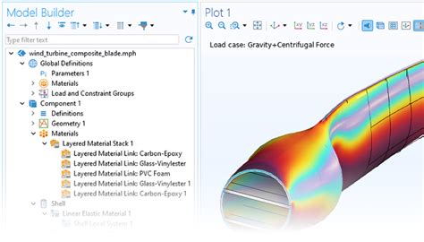 Analyze Layered Composite Materials With Software From Comsol