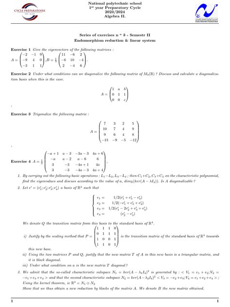 Td Endomorphism Reduction Ls Pdf Functions And Mappings Operator Theory