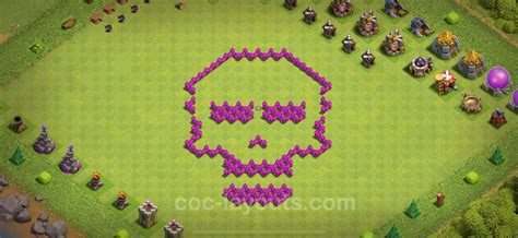 Best Funny Troll Base Th6 With Link 2024 Town Hall Level 6 Art Base