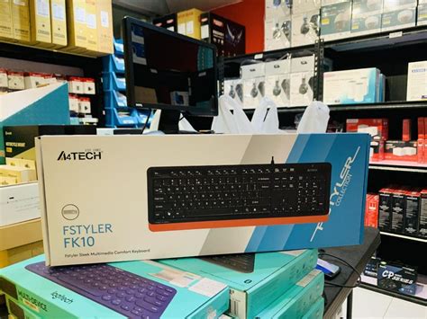 A Tech Fstyler FK Keyboard USB Orange Computers Tech Parts Accessories Computer