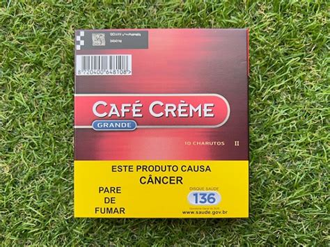 Charuto Café Creme Grande Arome Caixa Com 10 Pipesmoking360