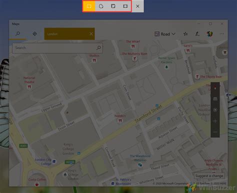 How To Take A Screenshot Using Snip And Sketch In Windows Winbuzzer