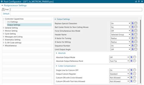 Postprocessor Update Error Confctrlsetting Set Ifactormill