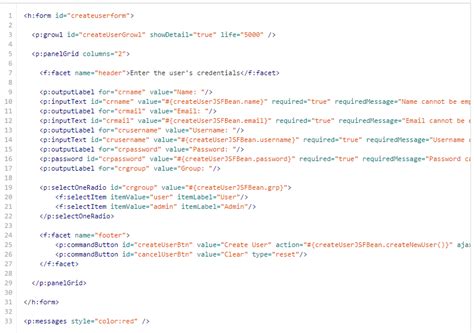 Simple Primefaces Crud Guide Create Vasilis Souvatzis Software Development Blog