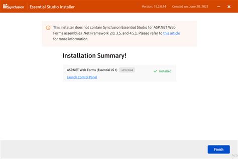 Installation Process For Syncfusion Essential Studio Aspnet Products