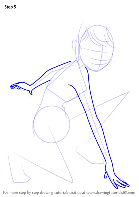 How To Draw Ladybug From Miraculous Ladybug Miraculous Ladybug Step By Step