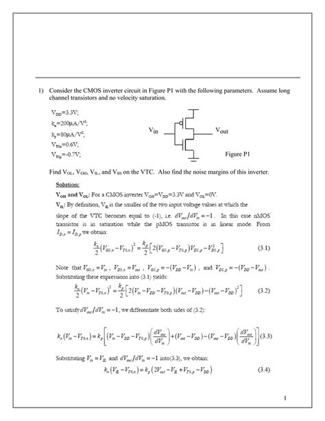 ECE 438 Digital Integrated Circuits Assignment 4 Solution The