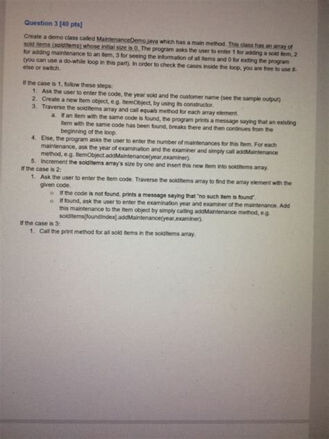 Solved Question 1 120 Pts Write A Simple Class Called