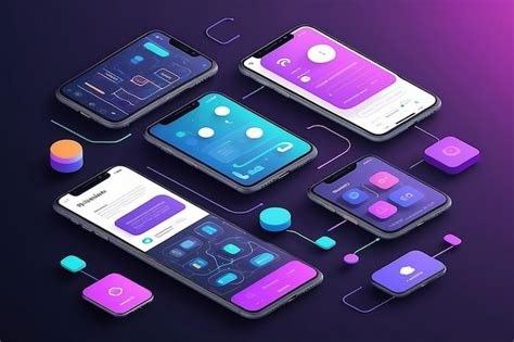 Premium Photo Toolkituiux Scene Creator Mobile Application Design Smartphone Mockup