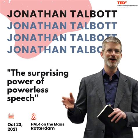 Jonathan Talbott On Linkedin Tedx Talk This Saturday Last Tickets