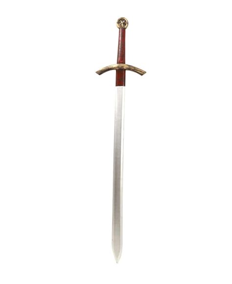 Espada Medieval Plateada Mango Estrella Comprar Online En