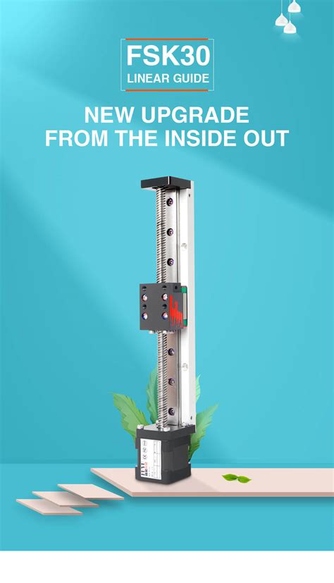 Aluminum Profile Small And Light Linear Guide Rail Micro Linear Actuator With Stepper Motor