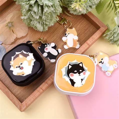 시로앤마로 갤럭시 버즈2 프로 라이브 에폭시 케이스 아크릴 키링 세트 감도 깊은 취향 셀렉트샵 29cm