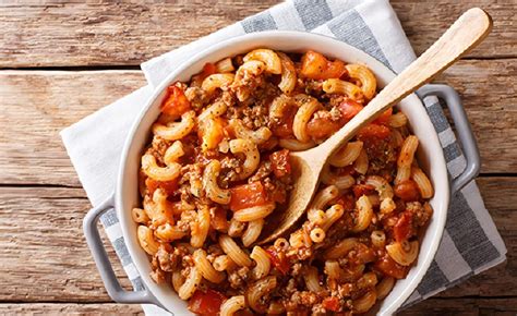 Macarrones Con Carne Recetas Fáciles Con Pasta